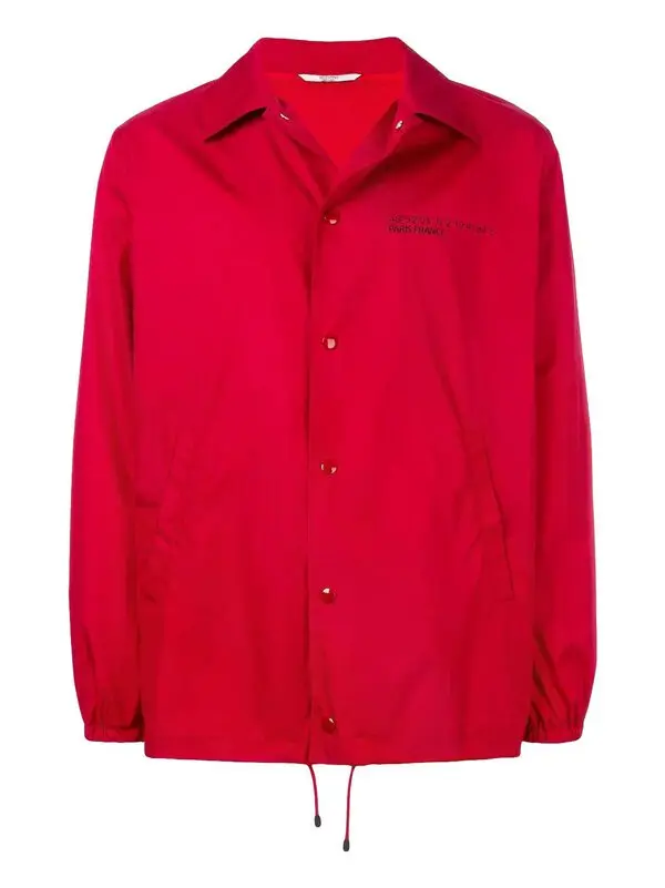 Valentino Garavani Anywhen Print Lightweight Jacket - Red