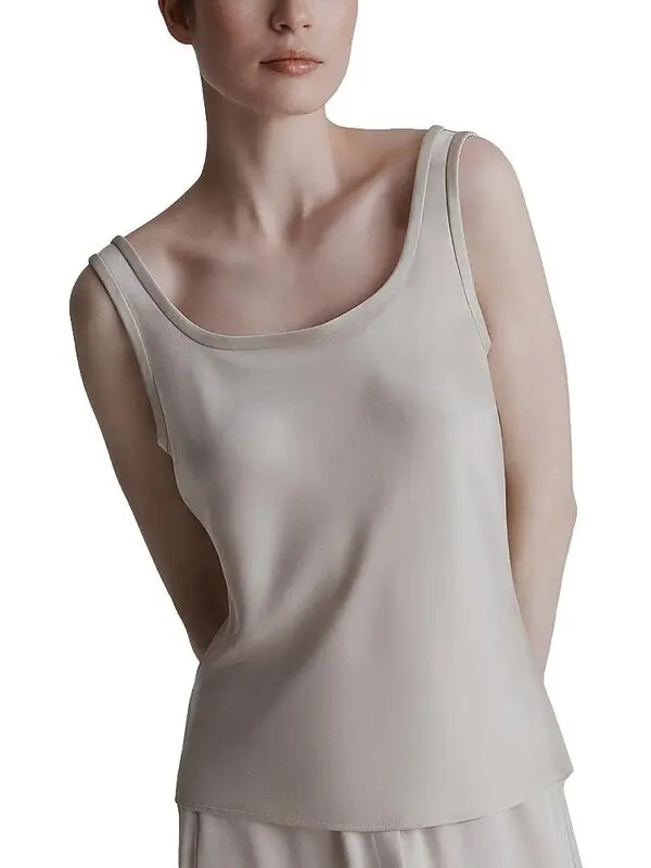 Marella Scoop Neck Top - Cream
