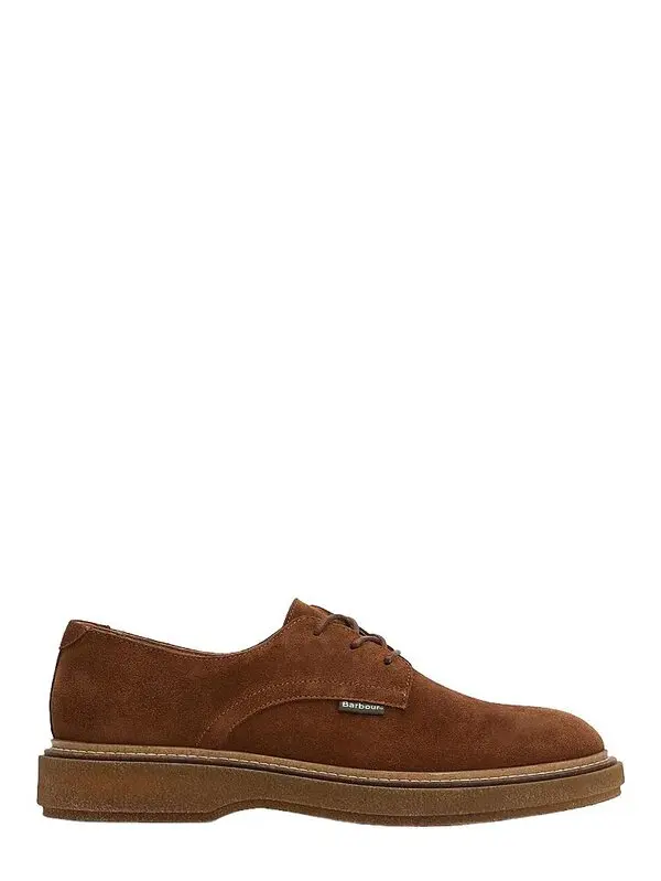 Barbour Harefield Derby Shoe - Toffee Suede