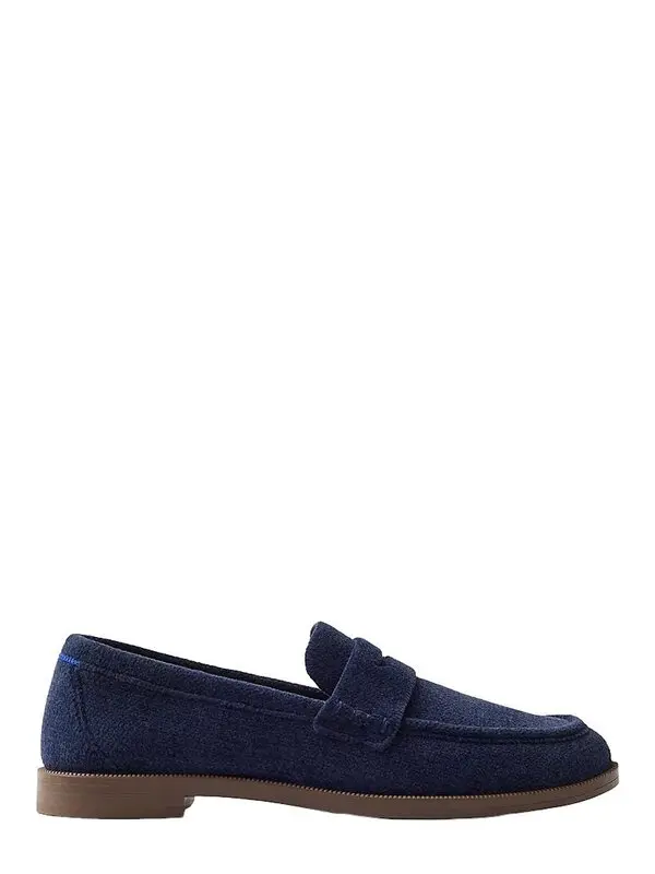 Rothy's Revelvet Penny Loafers - Navy