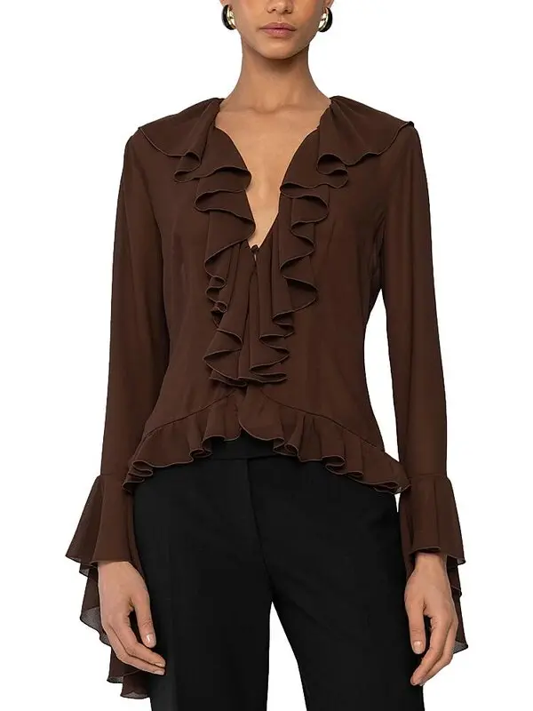 Ronny Kobo Alisha Top - Brown