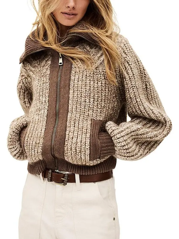 Ba&sh Rabel Cardigan - Brown