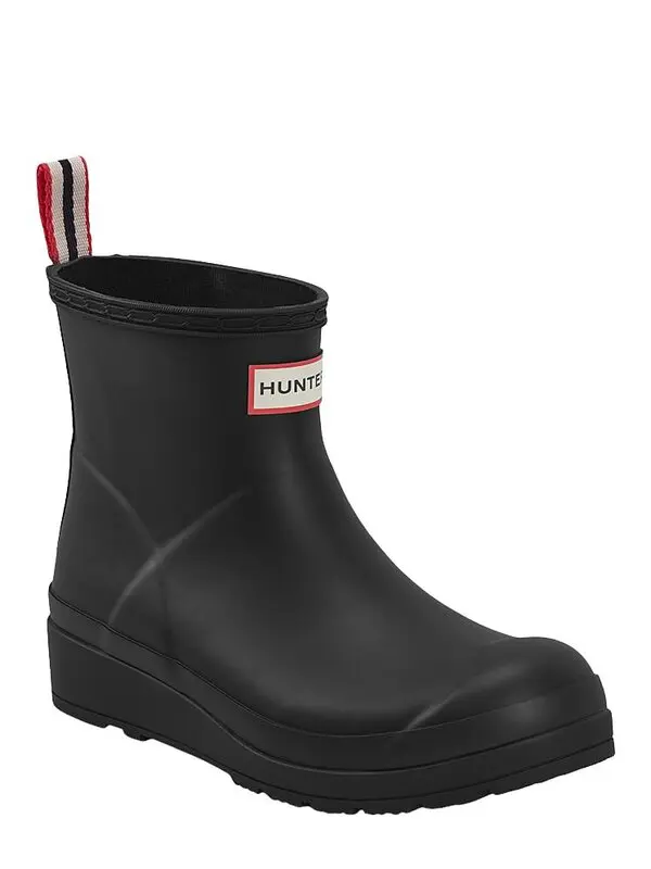 Hunter Play Short Boots - Black
