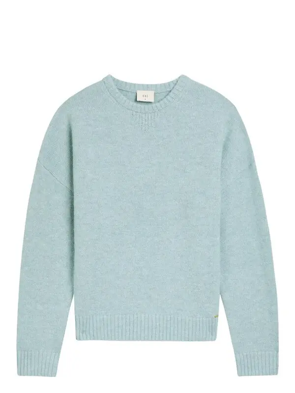 CHE Brushed Knit Jumper - Light Blue