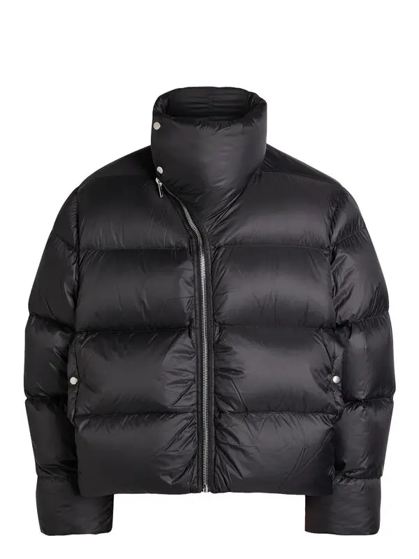 Rick Owens Quilted Nylon Jacket - Black