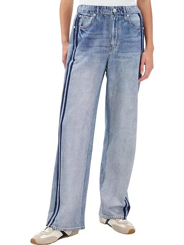 Rag & Bone Miramar Terry Wide-leg Track Pants - Coney