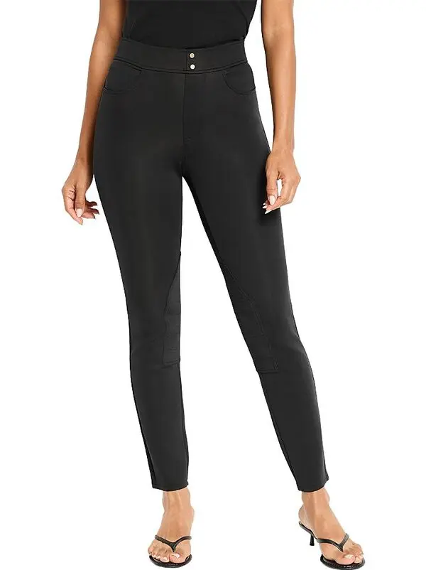 NIC+ZOE Slim Riding Pants - Black Onyx