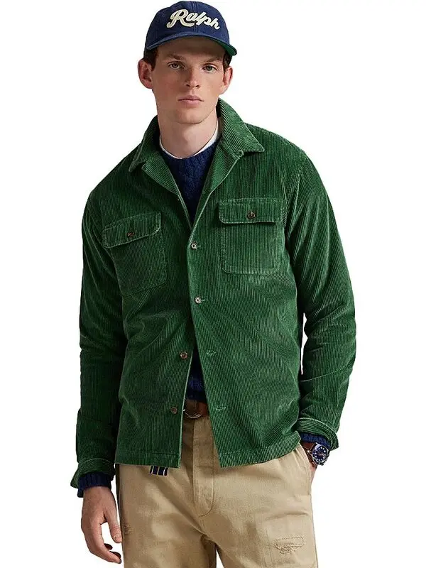 Polo Ralph Lauren Classic Fit Corduroy Shirt - Green