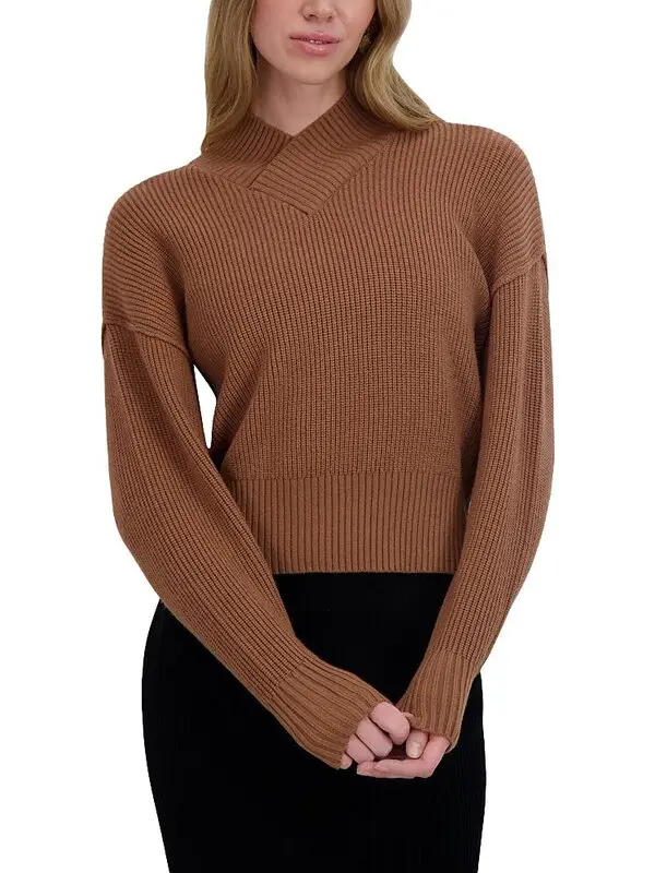 POINT Chunky Knit Pullover Sweater - Foxtrot