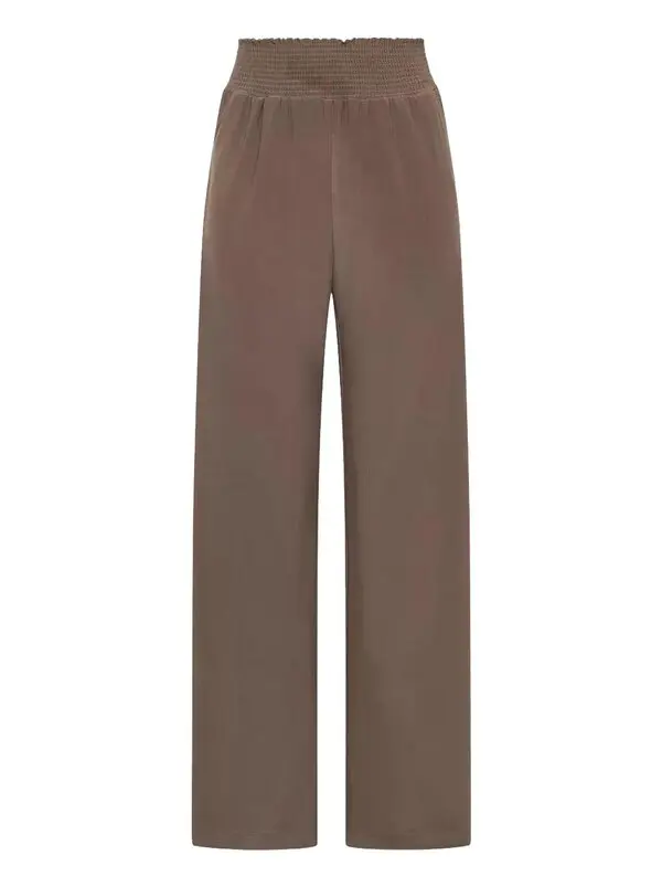 Malìparmi Elasticated-waistband Trousers - Brown
