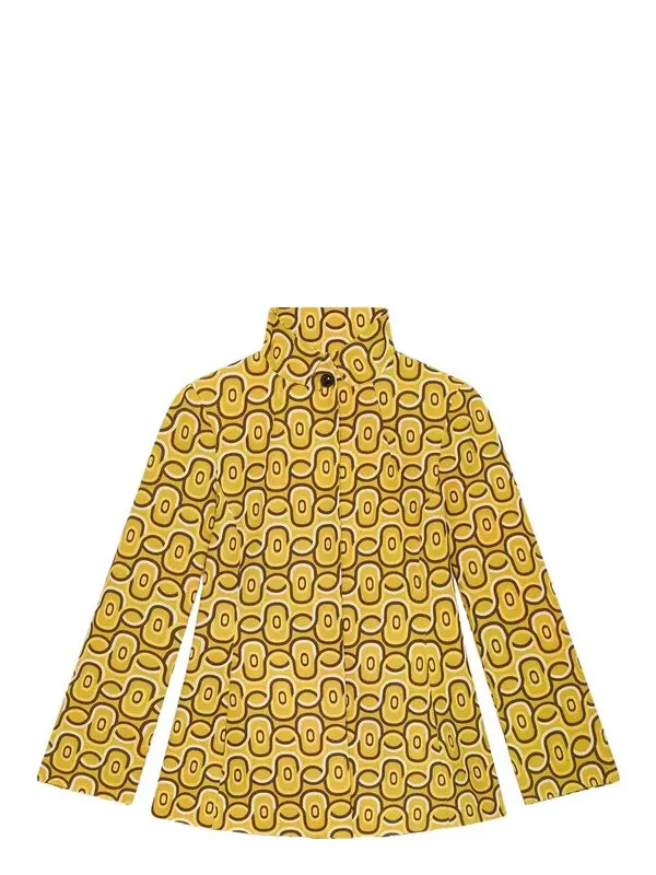 Malìparmi Geometric Print Shirt - Yellow