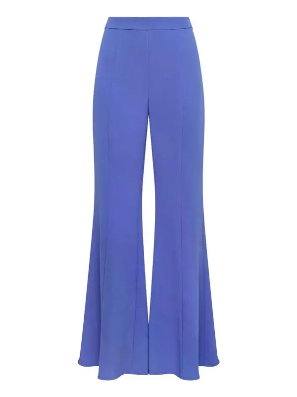 Malìparmi Flared Trousers - Blue