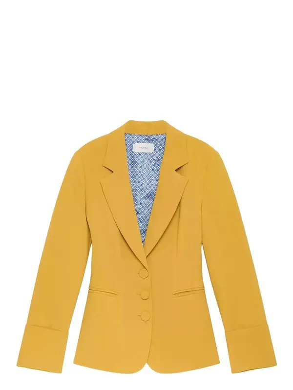 Malìparmi Single-breasted Jacket - Yellow