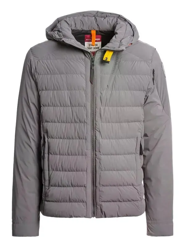 PARAJUMPERS Colbert Hooded Down Jacket - Grey