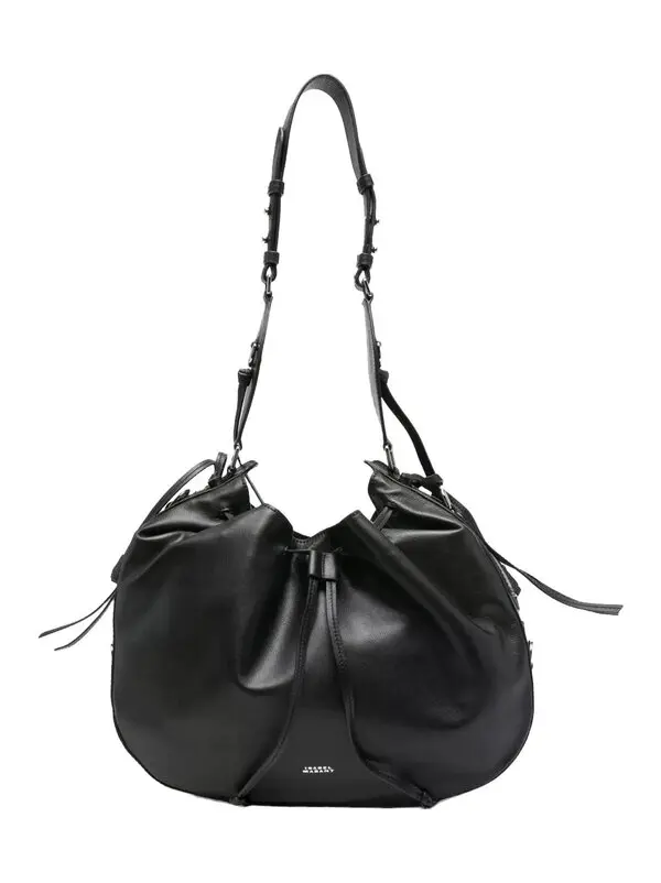 Isabel Marant Leather Shoulder Bag - Black