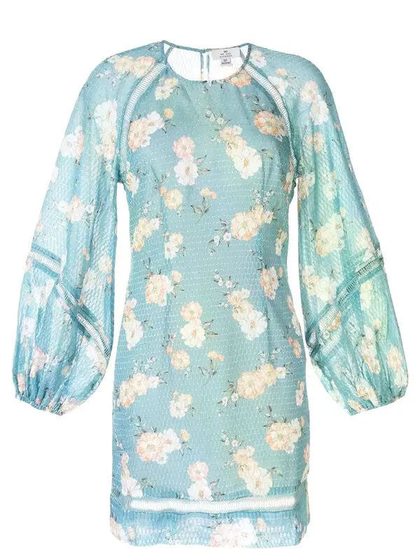 WE ARE KINDRED Mia Floral-print Mini Dress - Blue
