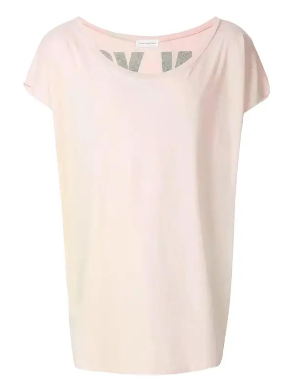 Faith Connexion Ny Boat Neck T-shirt - Pink