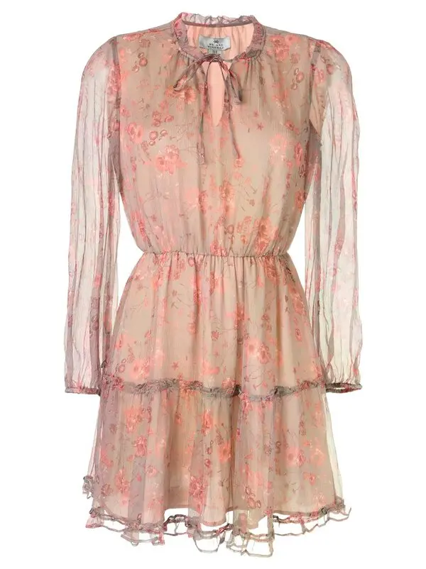 WE ARE KINDRED Floral-print Mini Dress - Pink