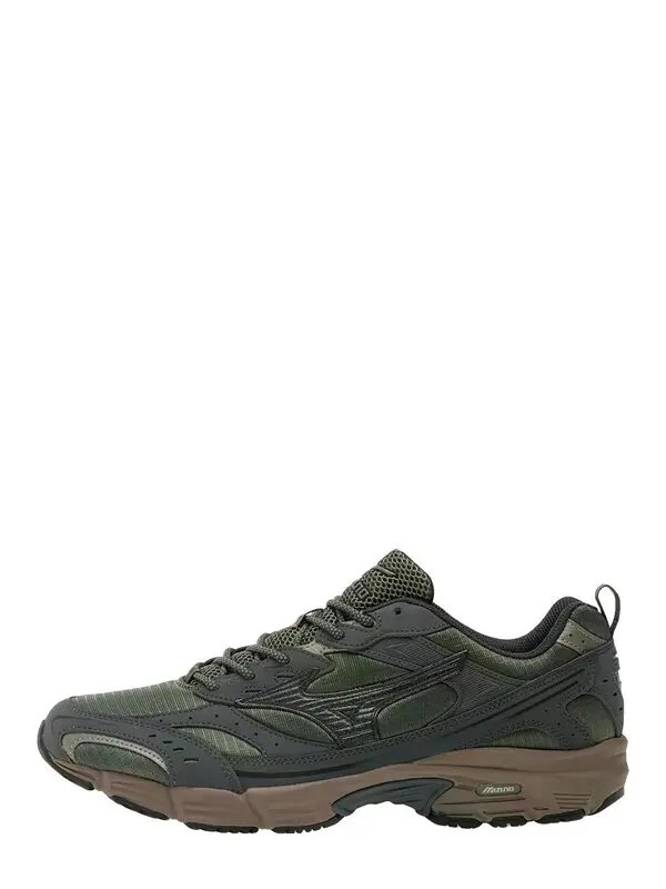 Mizuno Mxr Tech Panelled Sneakers - Green