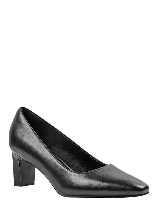 Rockport Almond Toe Pump - Black