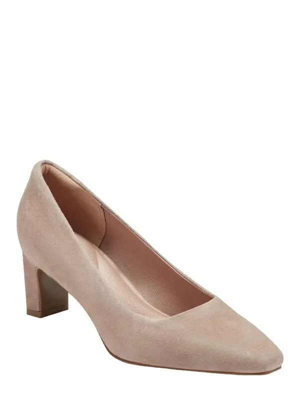 Rockport Almond Toe Pump - Taupe