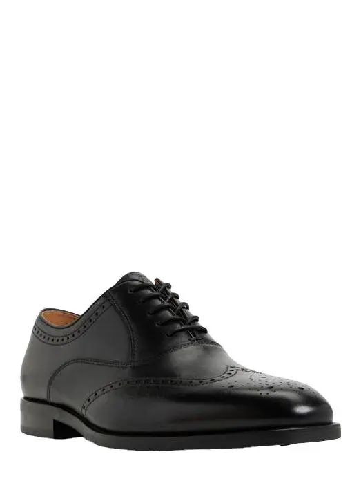Brooks Brothers Macarthur Wingtip Oxford - Black