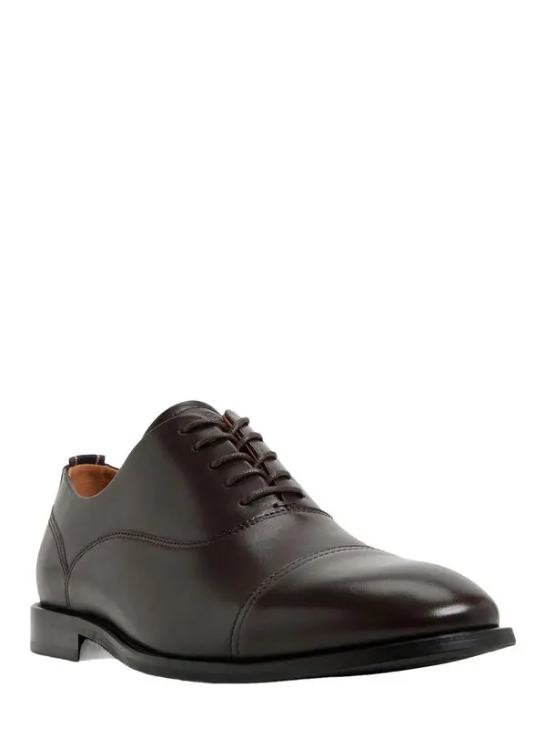 Brooks Brothers Cassel Cap Toe Oxford - Dark Brown