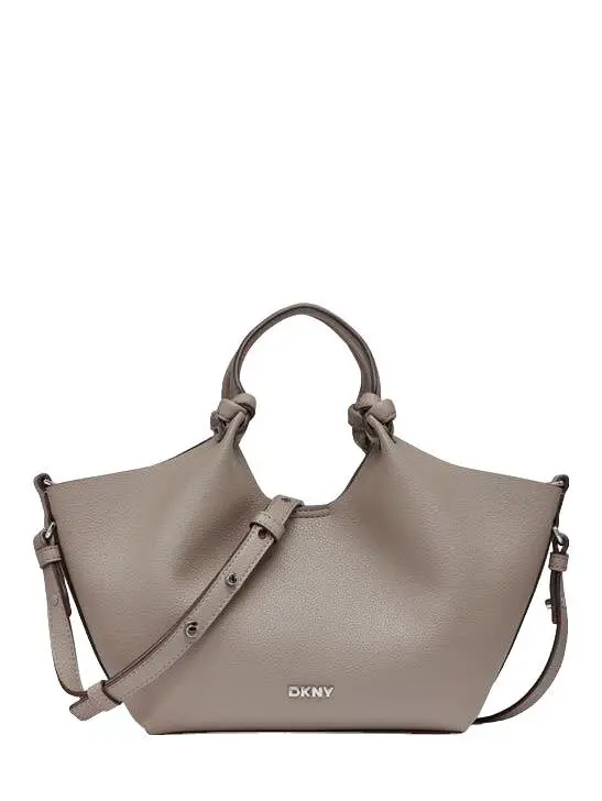 Dkny Paula Small Tote Bag With Dual Top Handle - Mink