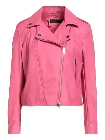 STREET LEATHERS Biker Jacket - Pink