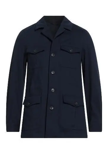 HACKETT Cotton-elastane Twill Safari Jacket - Navy