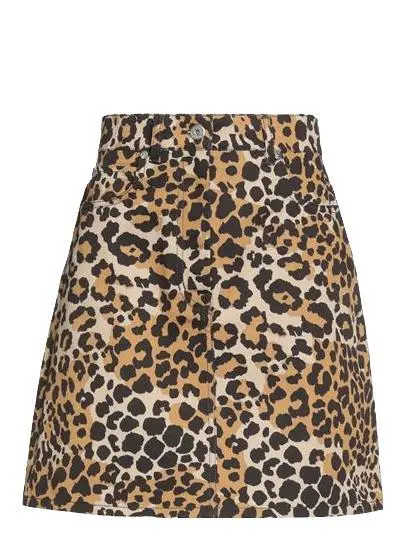 Max Mara Flared Mini Skirt - Brown