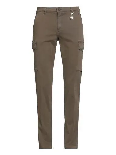 MANUEL RITZ Cotton Blend Cargo Pants - Green