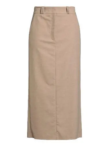 Peserico Flared Maxi Skirt - Beige