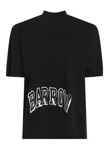 BARROW T-shirt With Appliqués - Black