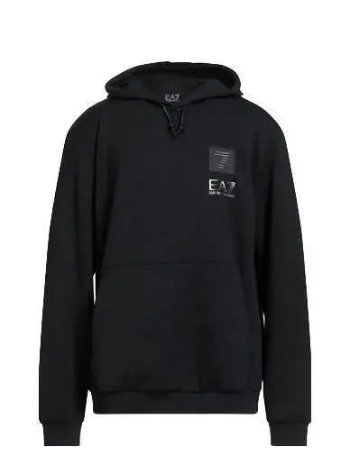 EA7 Jersey Sweatshirt With Logo - Black