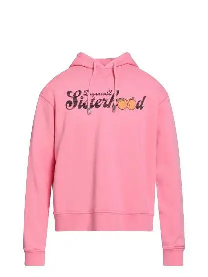 Dsquared2 Cotton Fleece Sweatshirt - Pink