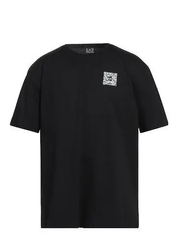 EA7 T-shirt Size Cotton - Black
