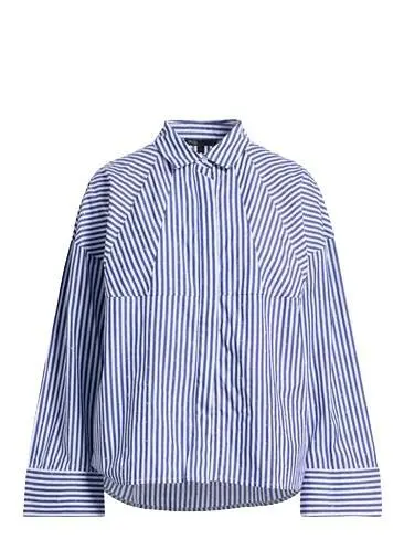 Maje Striped Cotton Shirt - Blue