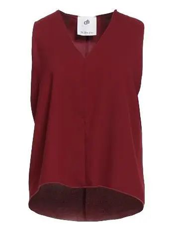 COMPAGNIA ITALIANA Sleeveless Cady Top - Red