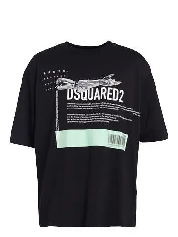 Dsquared2 T-shirt Size Cotton - Black