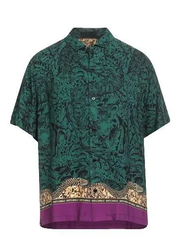 Just Cavalli Shirt Size Viscose - Green