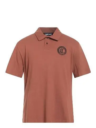Just Cavalli Polo Shirt Size Cotton - Brown