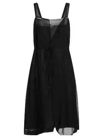 MAISON MARGIELA Midi Dress In Acetate, Viscose, And Silk - Black