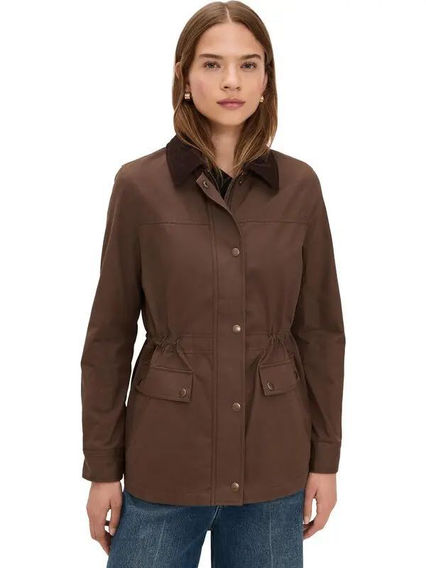 Paige Horizon Barn Jacket - Brown