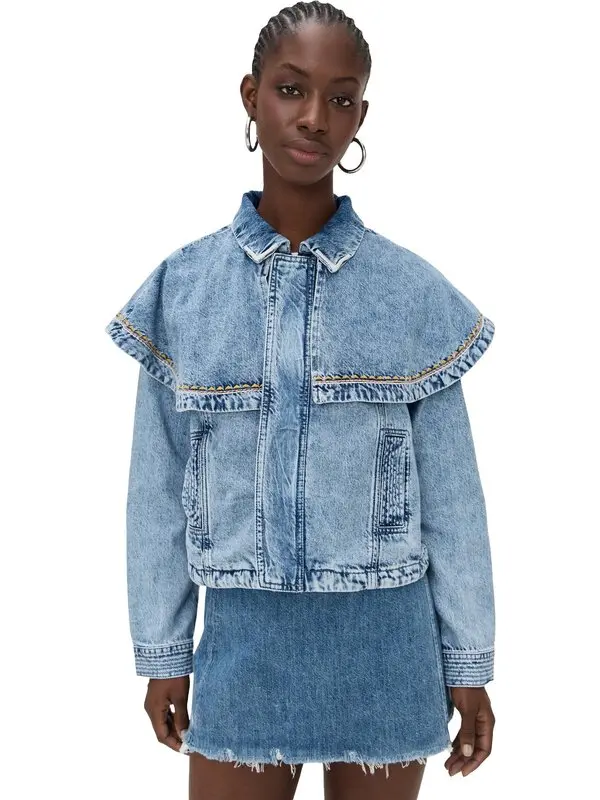 SEVENTY + MOCHI Fara Denim Jacket - Newport