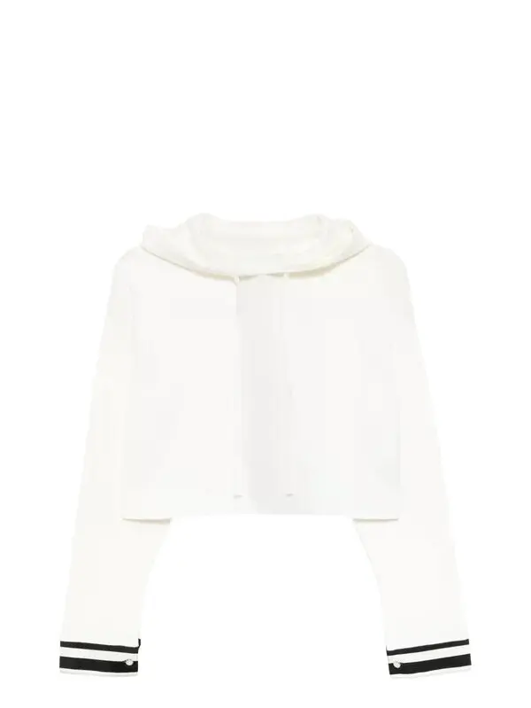 3.1 Phillip Lim Knitted Hoodie - White