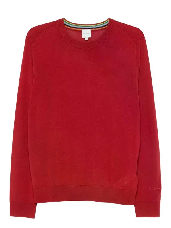 Paul Smith Long-sleeve Crew-neck Sweater - Red