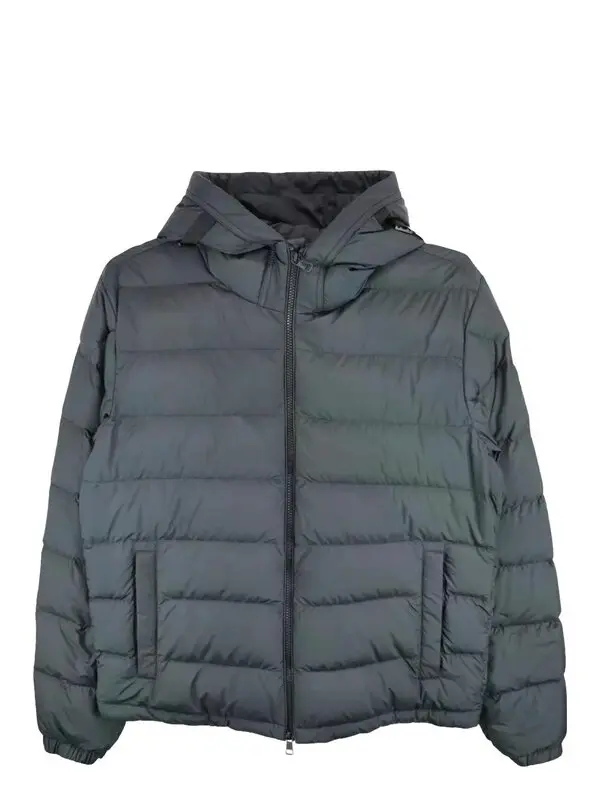 Moncler Laveraet Hooded Quilted Jacket - Blue