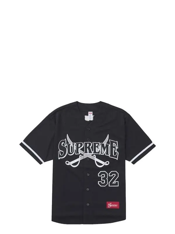 Supreme Swords Baseball Jersey - Black