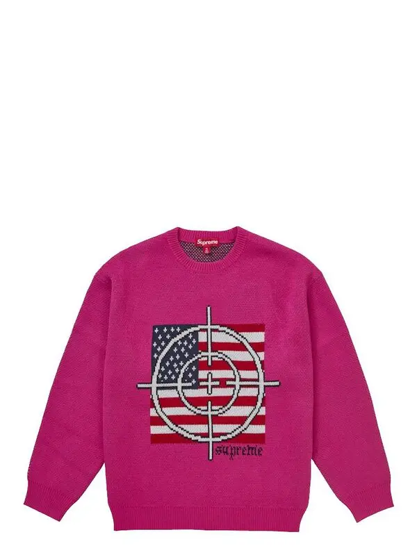 Supreme Target Sweater - Pink